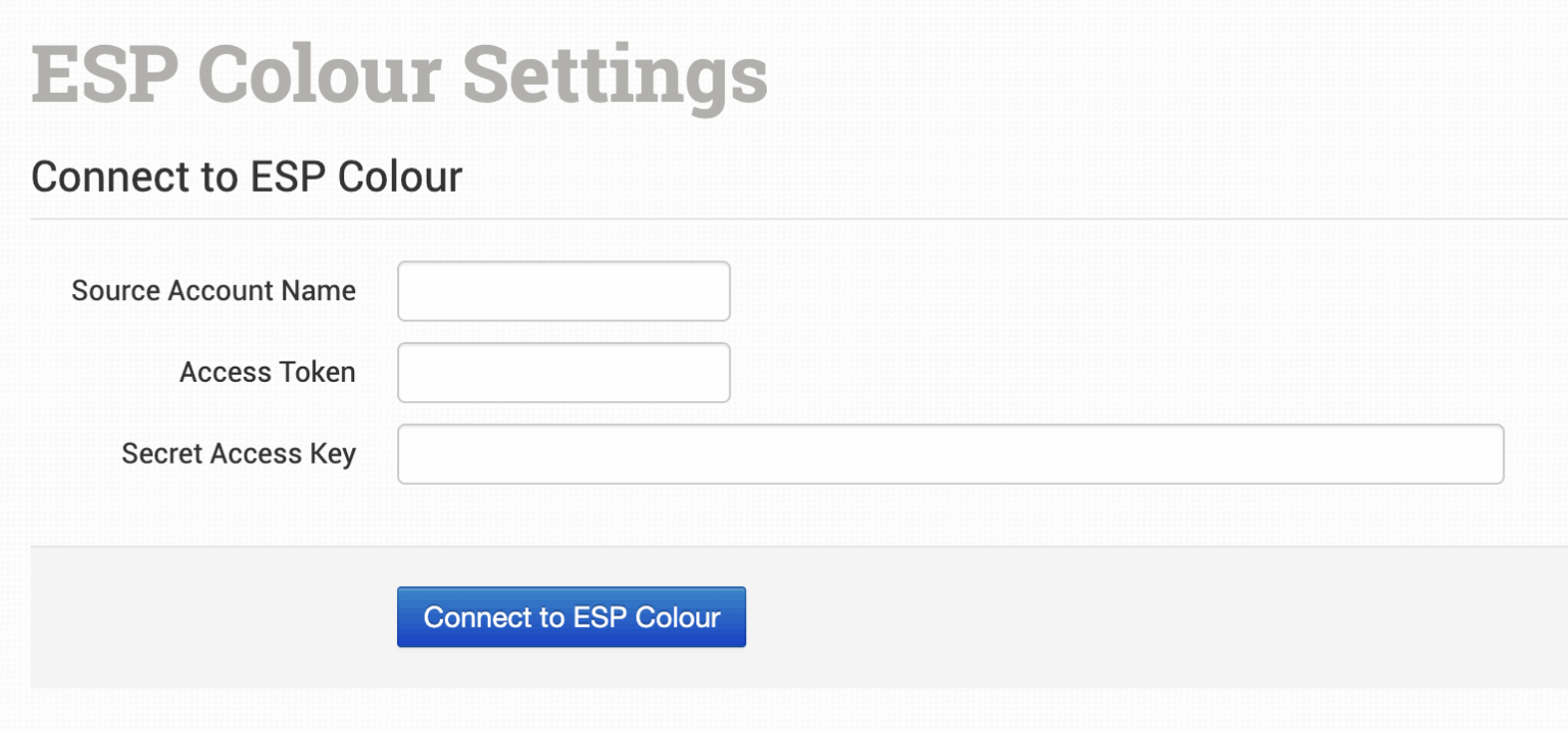 Connecting ESP Colour to Order Desk - Order Desk Knowledge Base