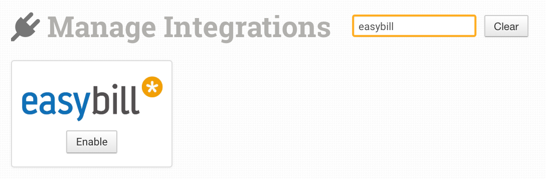 Easybill Integration - Order Desk Knowledge Base
