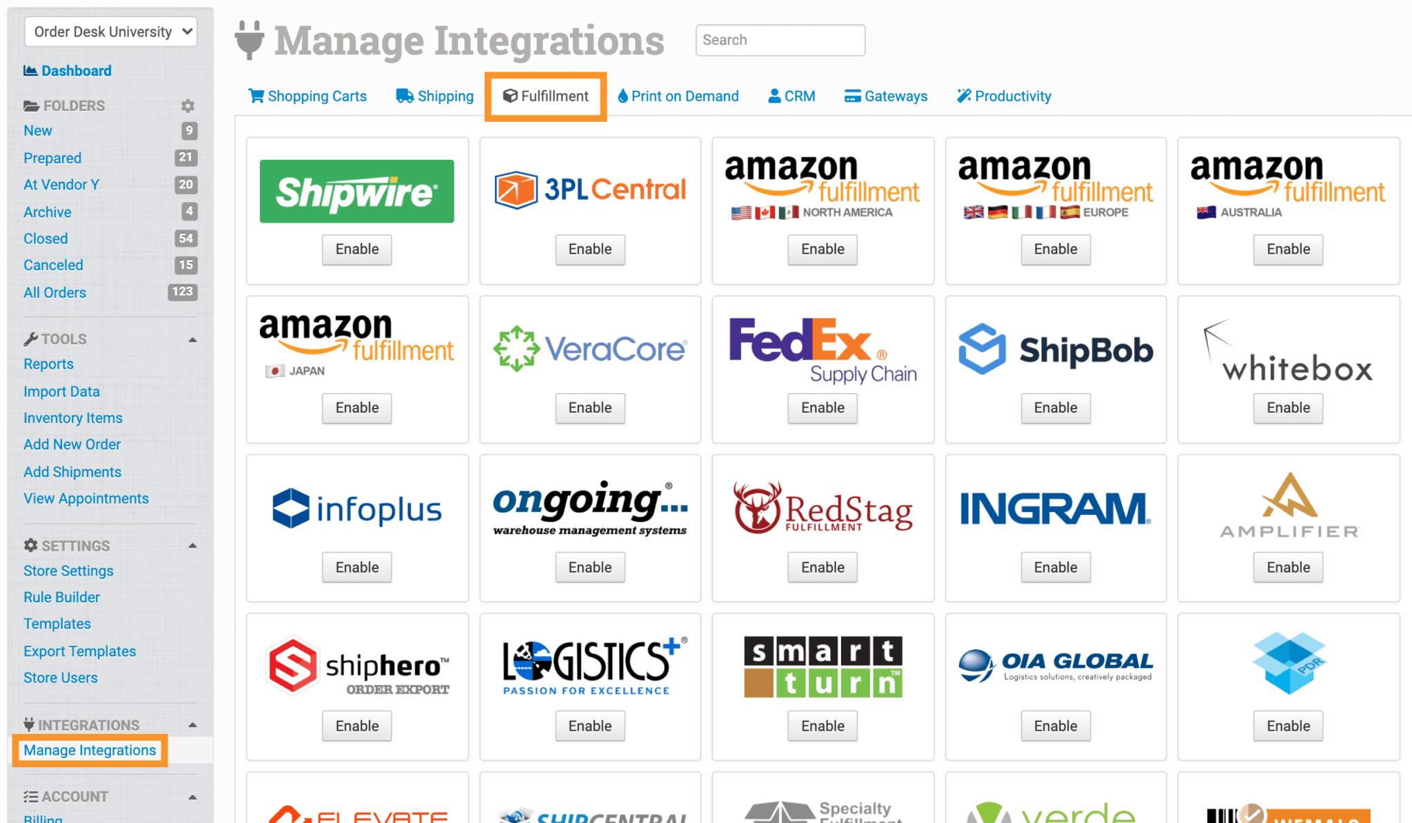 NP Fulfilment Integration - Order Desk Knowledge Base