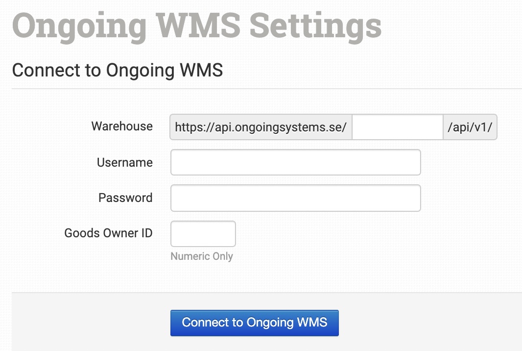 Ongoing WMS Integration - Order Desk Knowledge Base